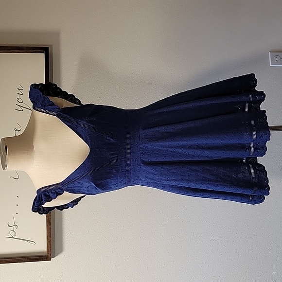 BB Dakota | Dresses | Bb Dakota Eyelet You Win Dress Nwt | Poshmark